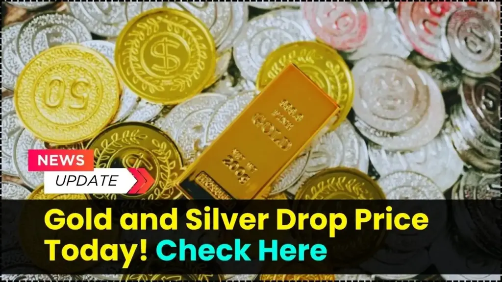 Gold and Silver Price Today: Major Drop-in Rates - Check Prices in Your ...