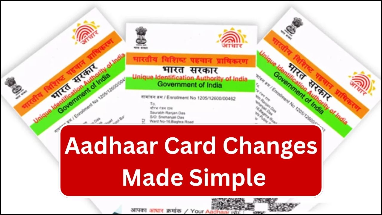Aadhaar Card Changes Made Simple — Update Your Details Online in ...