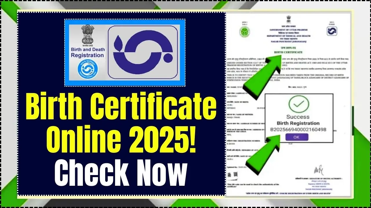 Birth Certificate Online 2025: How to Register and Download ...