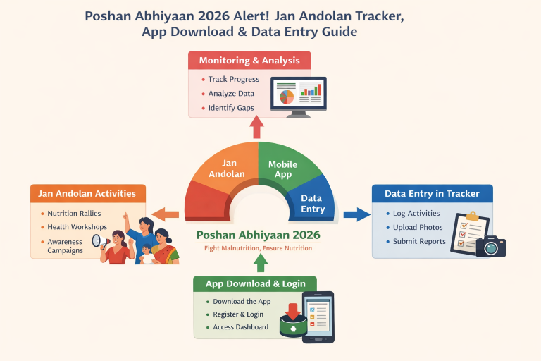 Poshan Abhiyaan 2026 Alert! Jan Andolan Tracker, App Download & Data ...